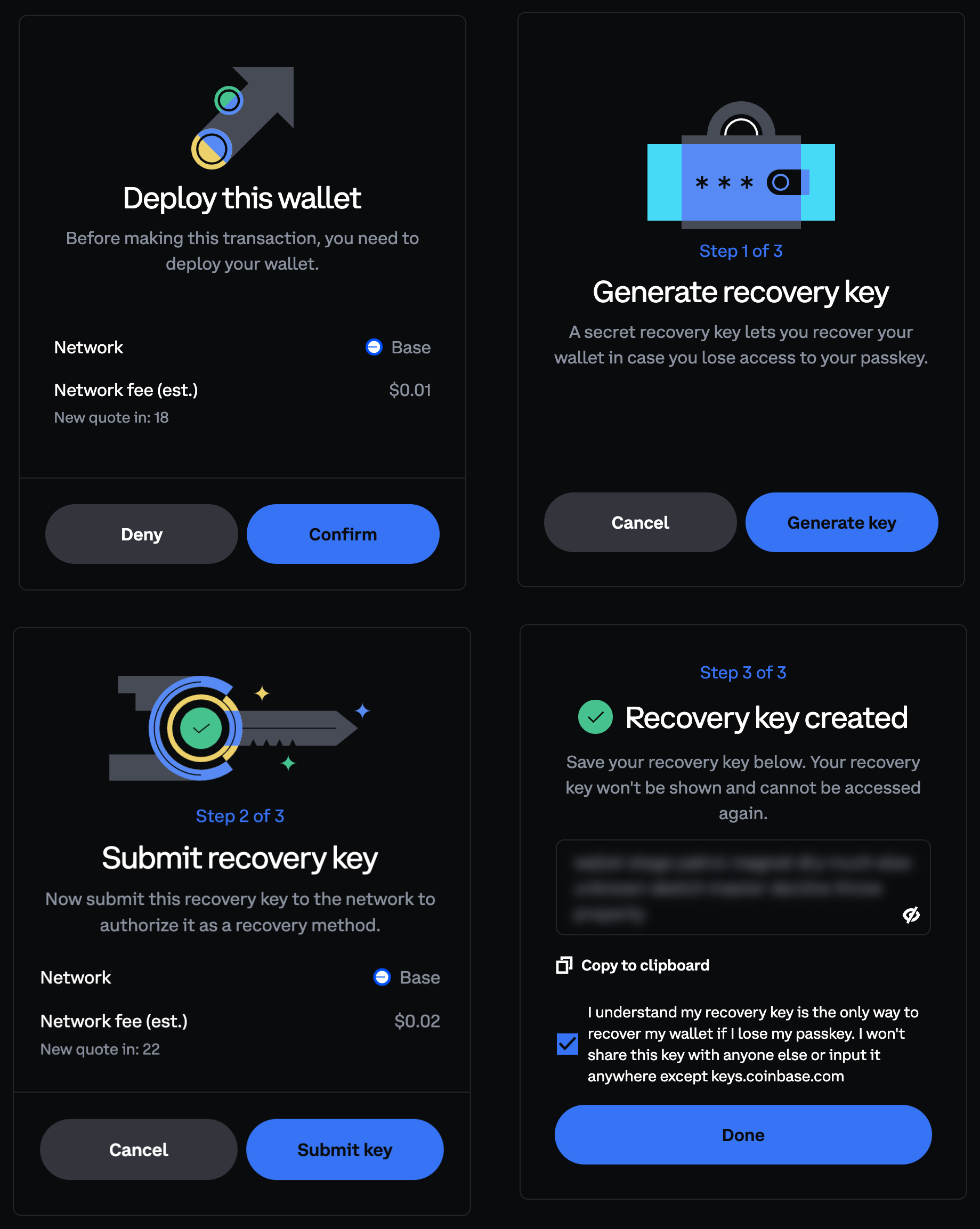 Passkeys in practice: Coinbase Smart Wallet